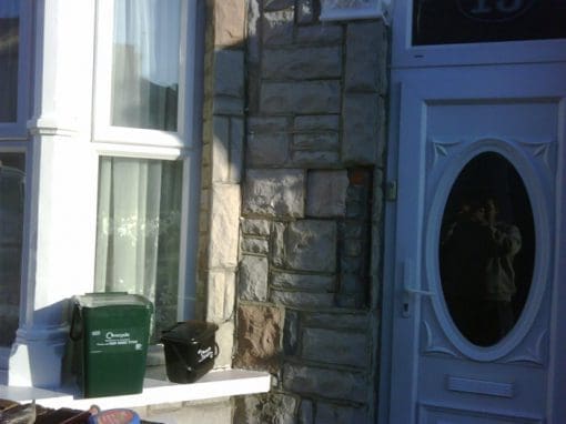 Cladding falling off - Reclaiming Your Home from Ugly Stone Cladding